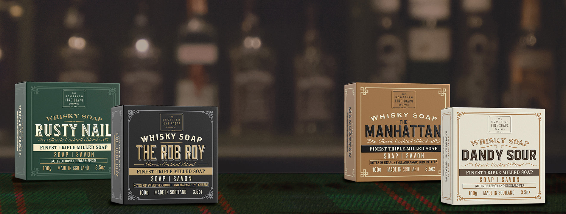 Scottish Fine Soaps | Whisky Cocktail Soaps Collection - The Scottish ...