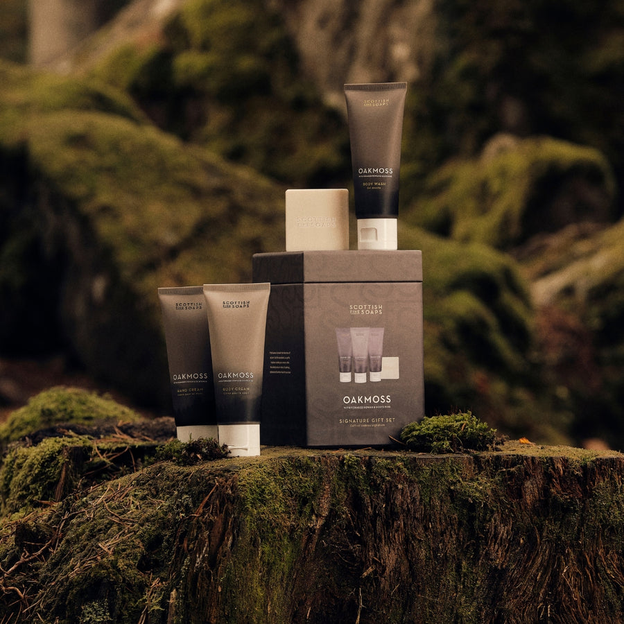 Scottish Fine Soaps | Oakmoss Signature Gift Set